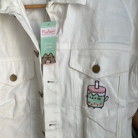 Pusheen | Jackets & Coats | Pusheen Boba Jean Jacket | Poshmark